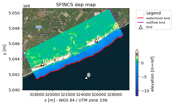 Build a model from Python — HydroMT SFINCS documentation