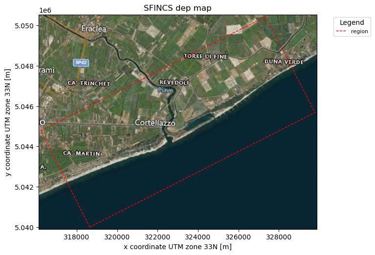 Build a model from Python — HydroMT SFINCS documentation